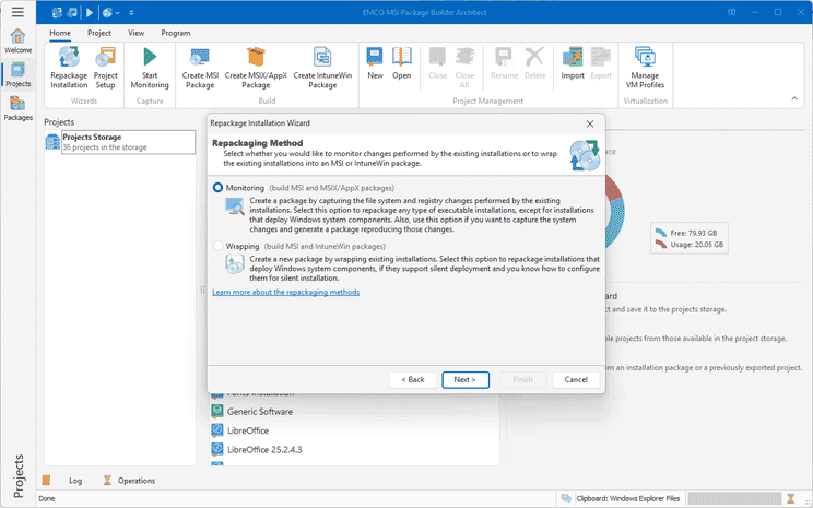 Installation Packager, EXE to MSI Repackager - EMCO MSI Package Builder